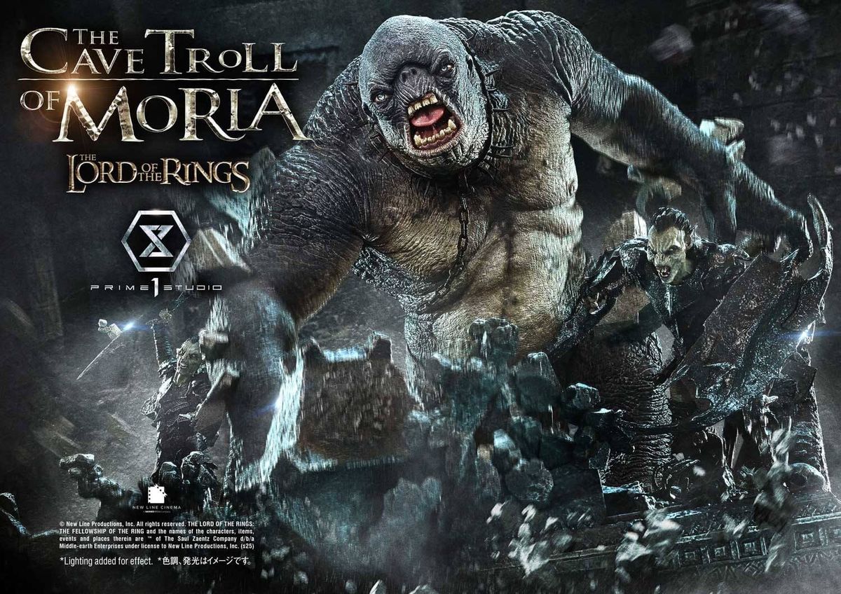 The Lord of the Rings (Film) Cave Troll of Moria Bonus Version - POW ...