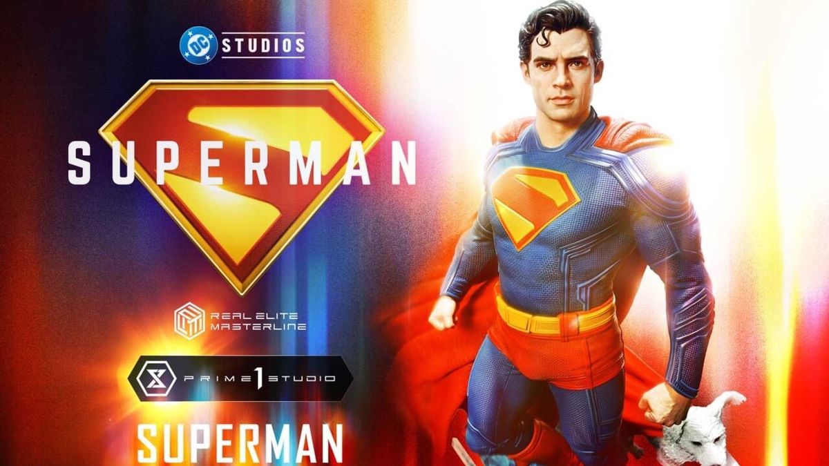 Real Elite Masterline Superman (2025 Film) Superman with Krypto Bonus ...