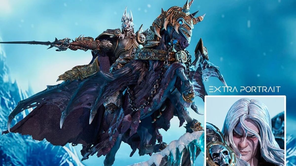 World of Warcraft The Lich King & Invincible Premium Limited Edition ...